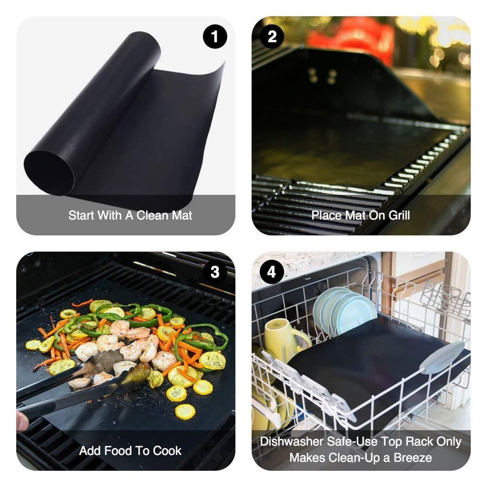 Teflon Non Stick BBQ Grill Mat