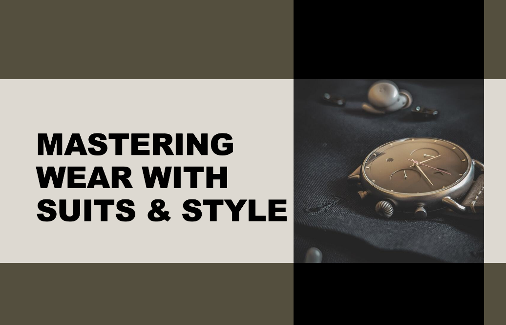Smartwatch with a Suit: Mastering Wear with Suits & Style